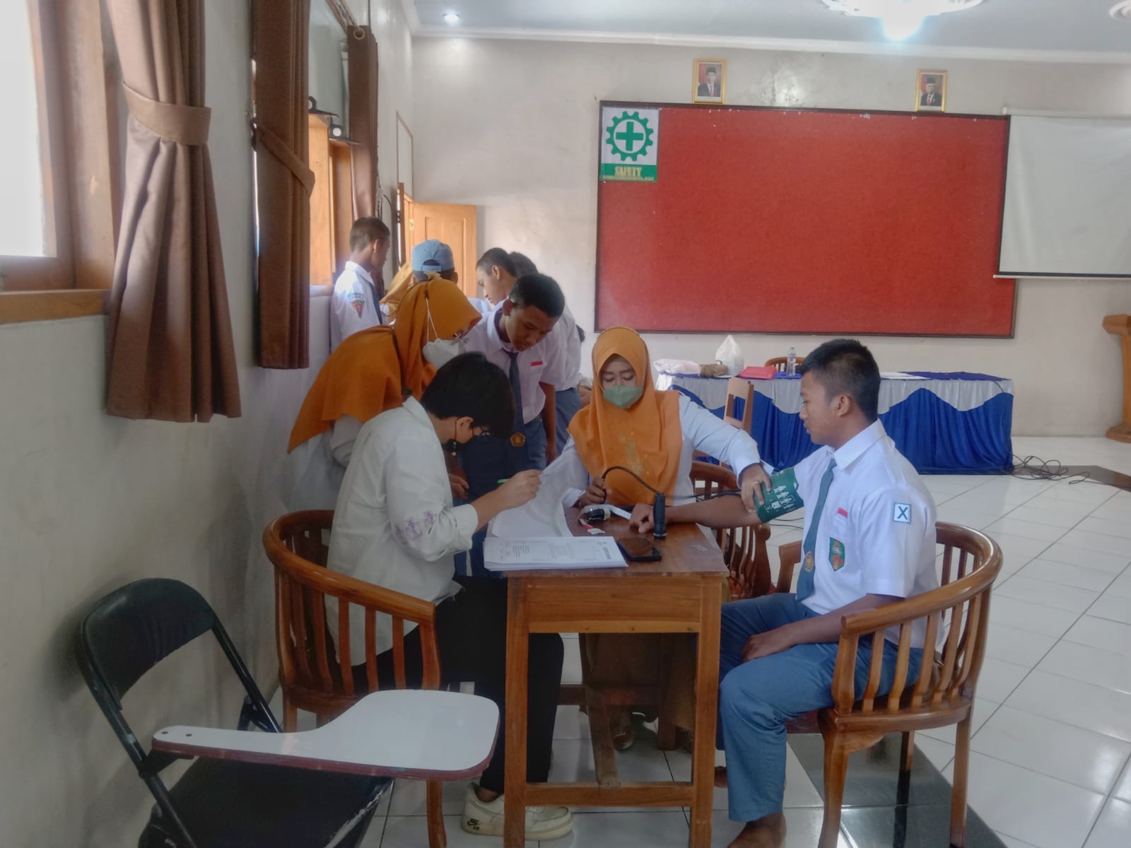 SMK Muhima Berkolaborasi Dengan Puskemas Purwantoro Dalam Penjaringan ...